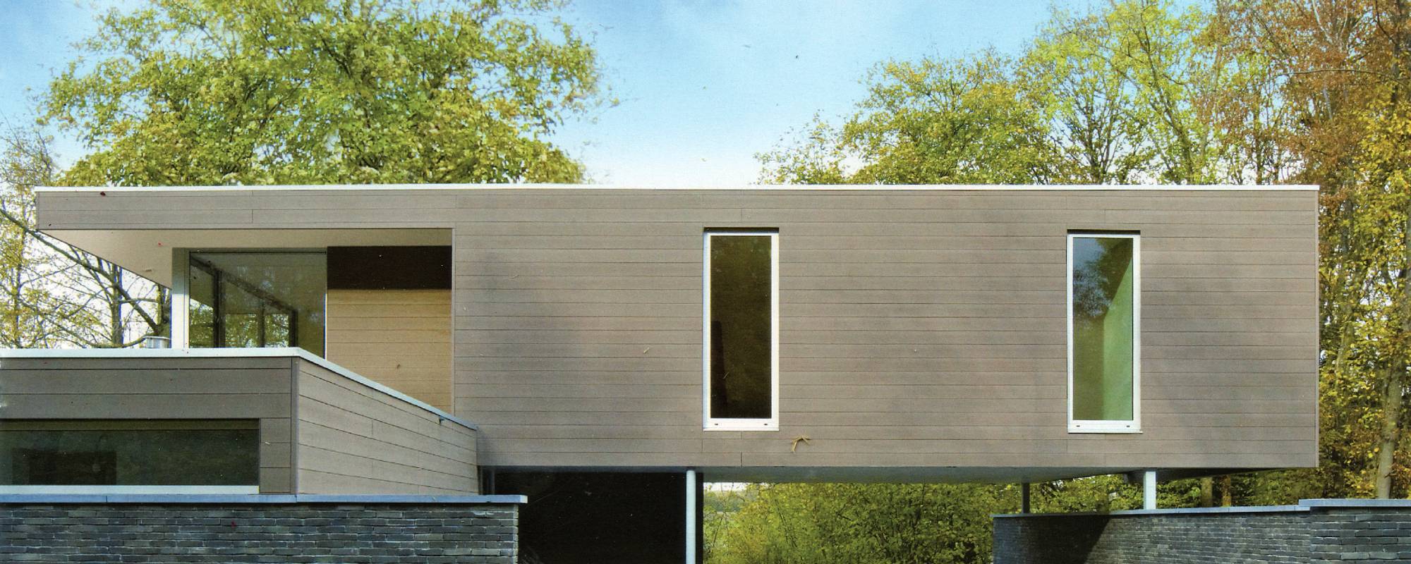 Bardage en bois composite et bardage en PVC à Namur