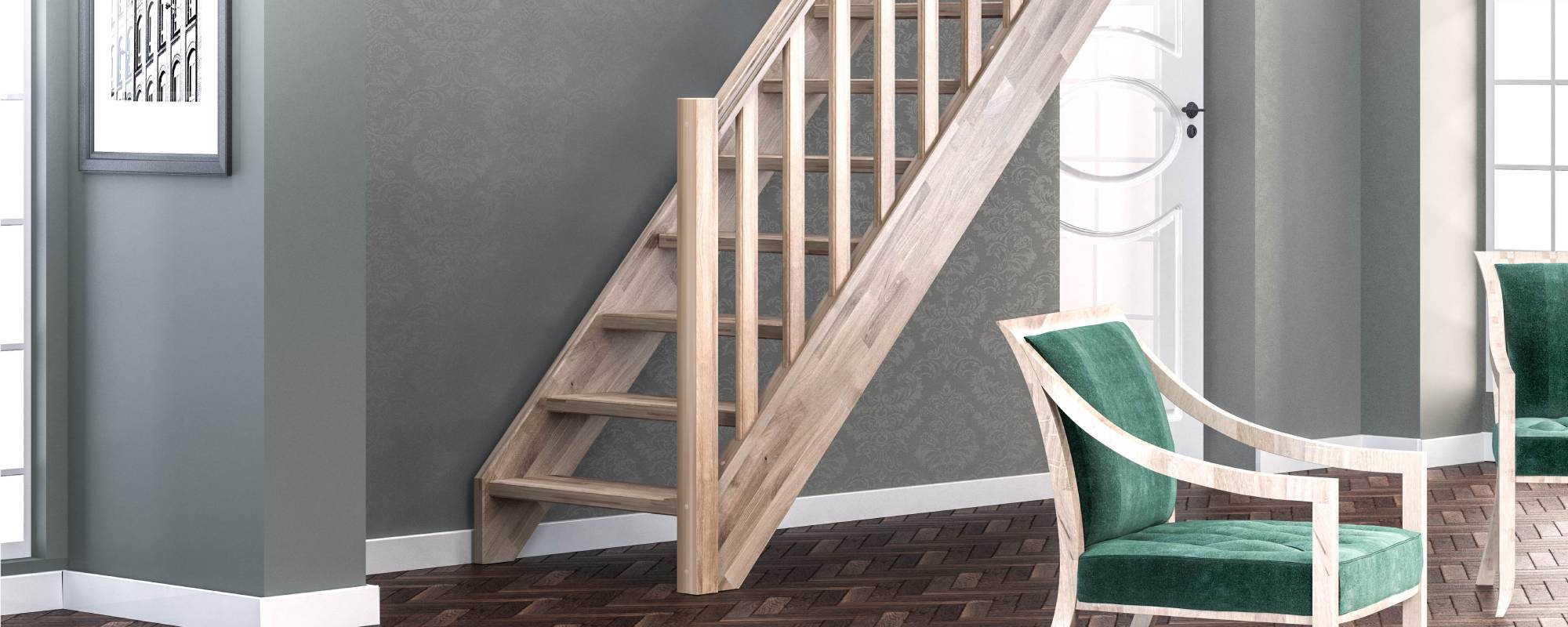 Escaliers en kit à Namur